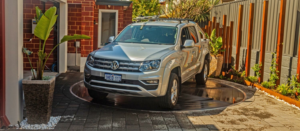 Re-purposing Reversing Bay on a Battle-axe Property - West Coast Turntables